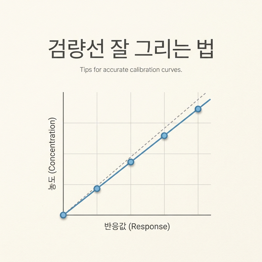 검량선(Calibration Curve) 제대로 만드는 법과 흔한 실수 - 테크잇스팟